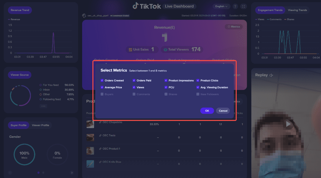 Tiktok直播大屏使用说明 - Tiktok卖家大学 - T兔科技